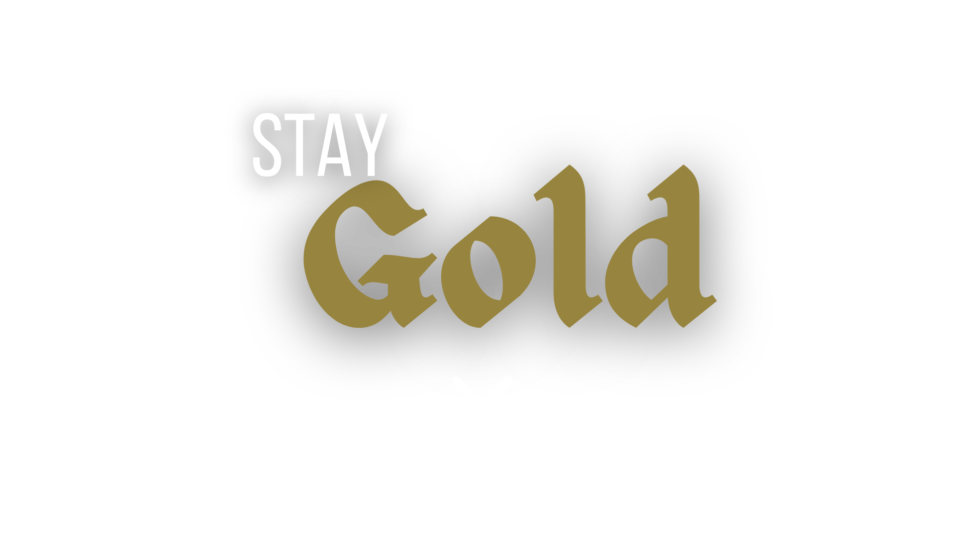 Stay Gold Logo Grace Laemmler Stay Gold Collective Logo Design