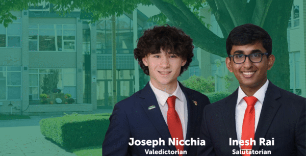 Bishop Hendricken Announces 2025 Valedictorian and Salutatorian: Joseph ...